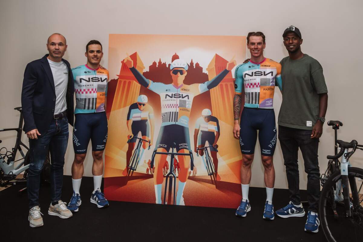 NSN Cycling Team reveals new kit and season objectives in Barcelona ...